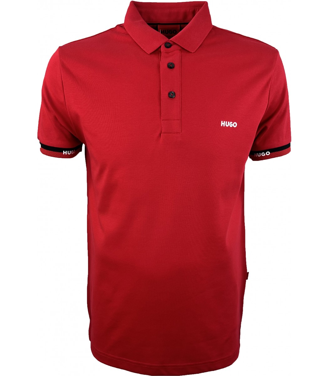 Купить - Красная футболка поло Hugo Boss 14-882-6-14-882-6 - в интернет ...