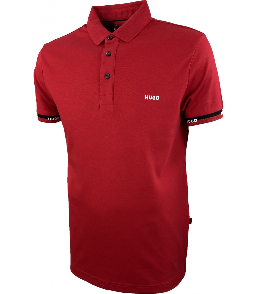 Купить - Красная футболка поло Hugo Boss 14-882-6-14-882-6 - в интернет ...