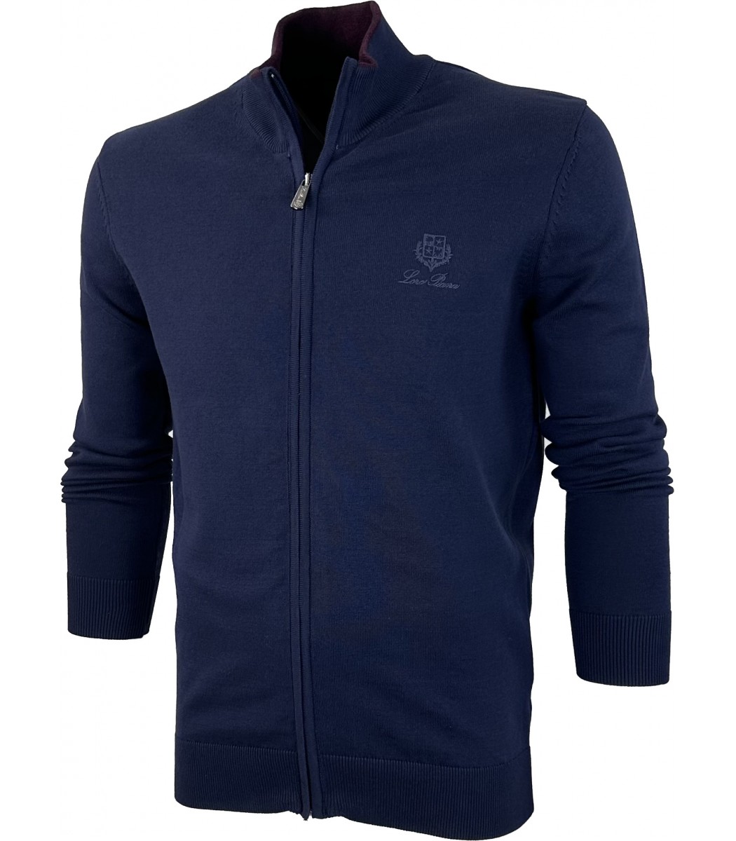 Купить - Темно-синяя кофта Loro Piana 7953-2-7953-2 - в интернет ...