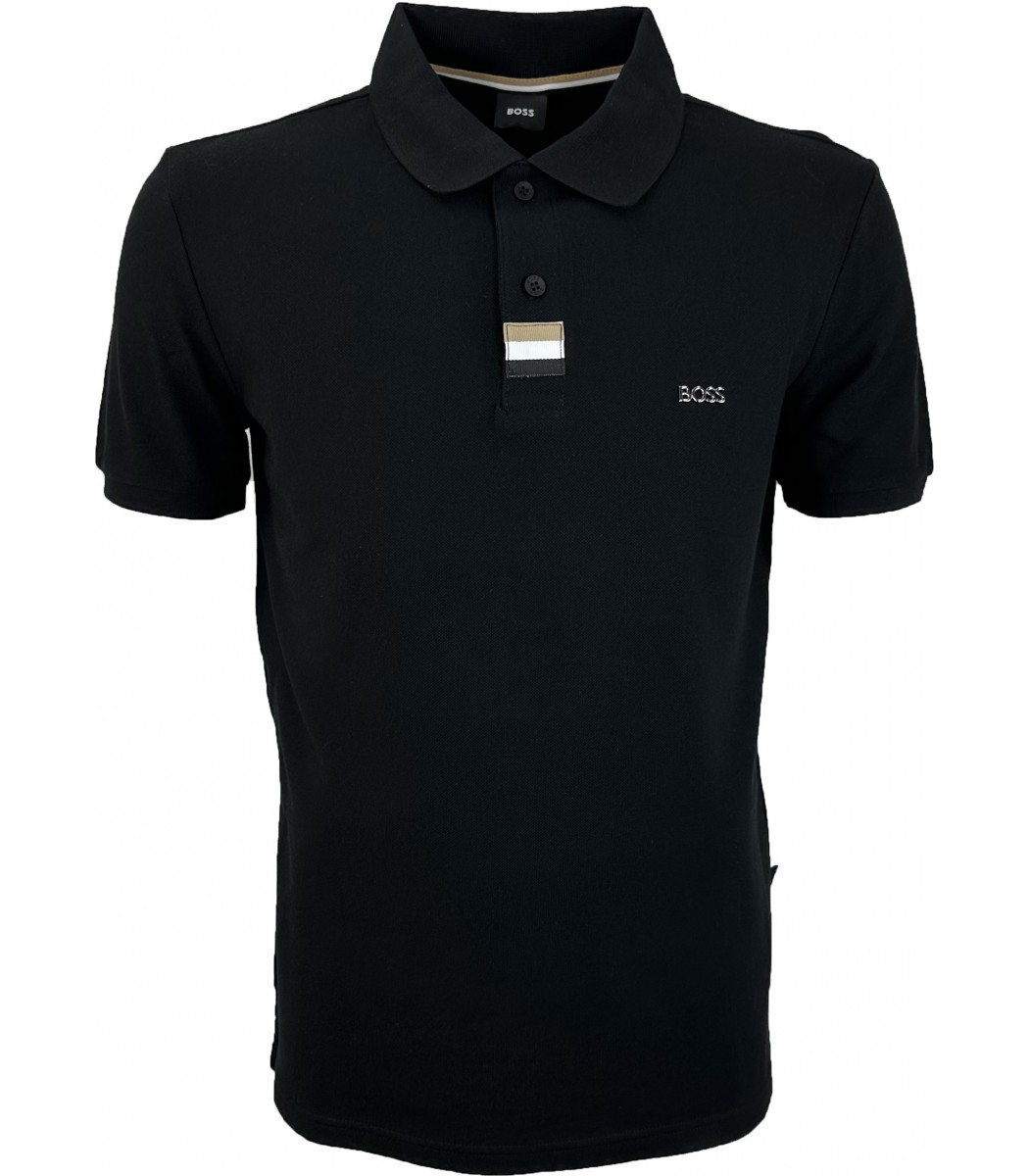 Купить - Черная футболка поло Hugo Boss 317-1-317-1 - в интернет ...