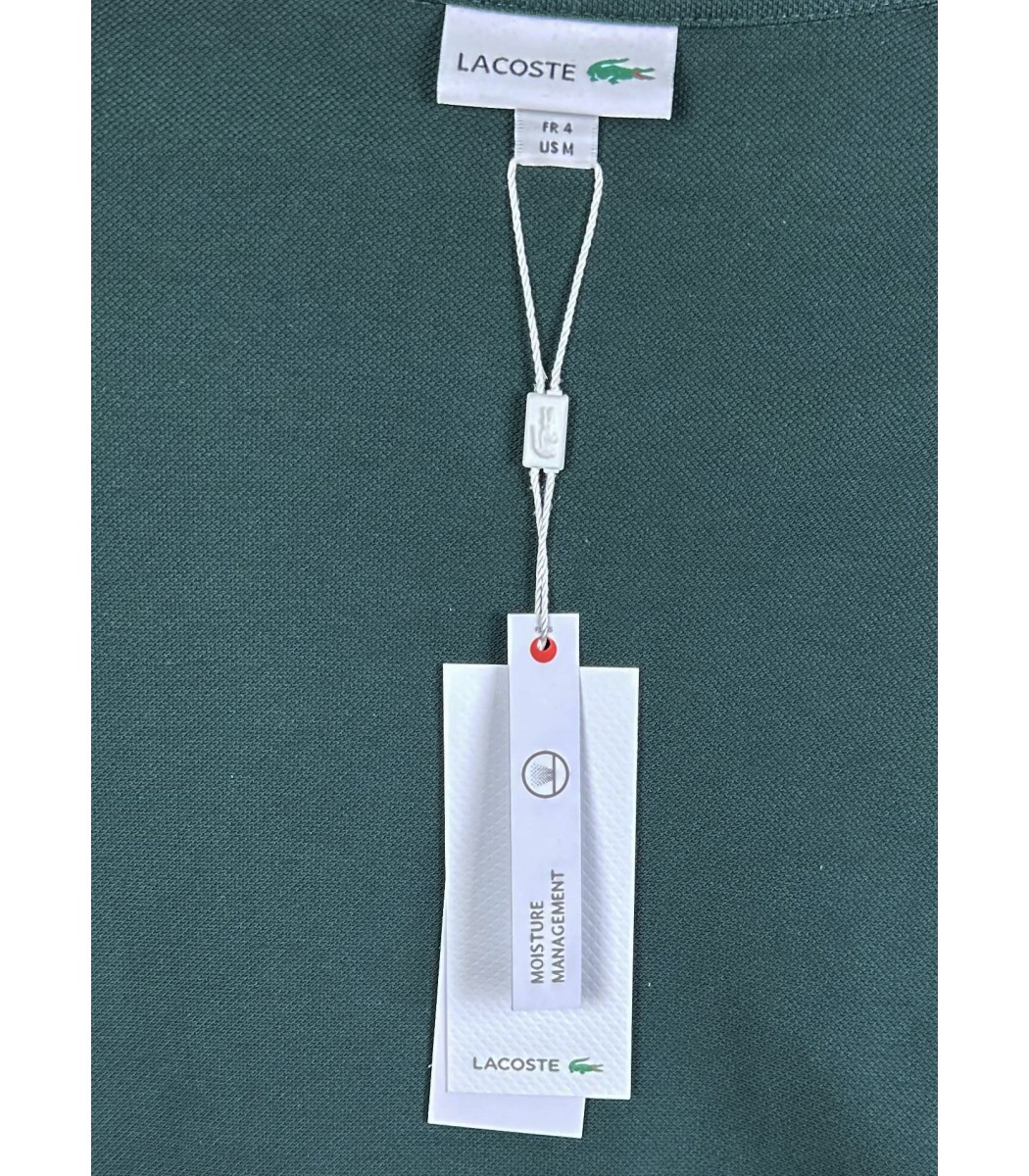 Купить - Темно-зеленое поло с длинным рукавом Lacoste L777-7-L777-7 - в ...