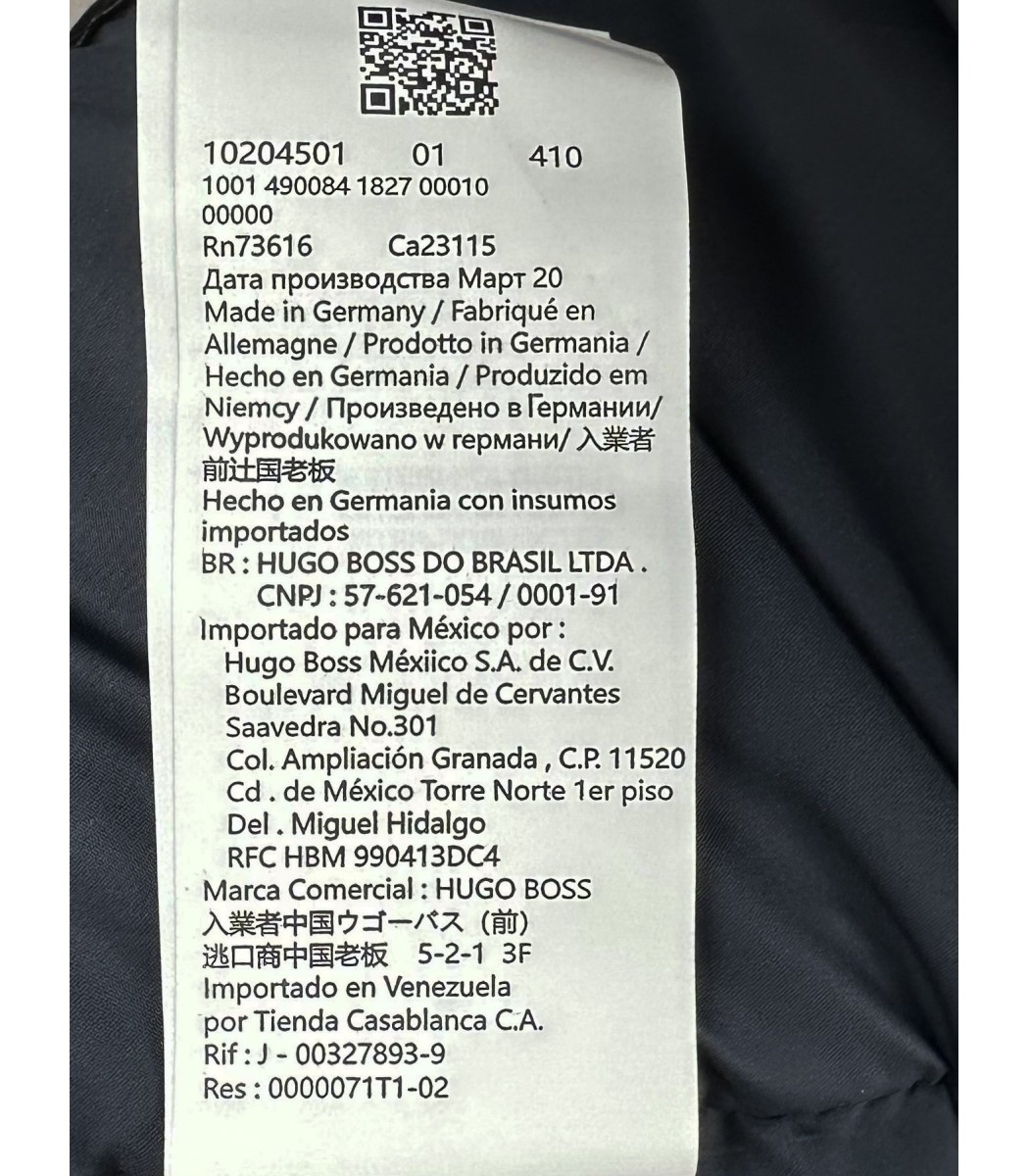 Купить - Темно-синий пуховик Hugo Boss HB-307-HB-307 - в интернет ...