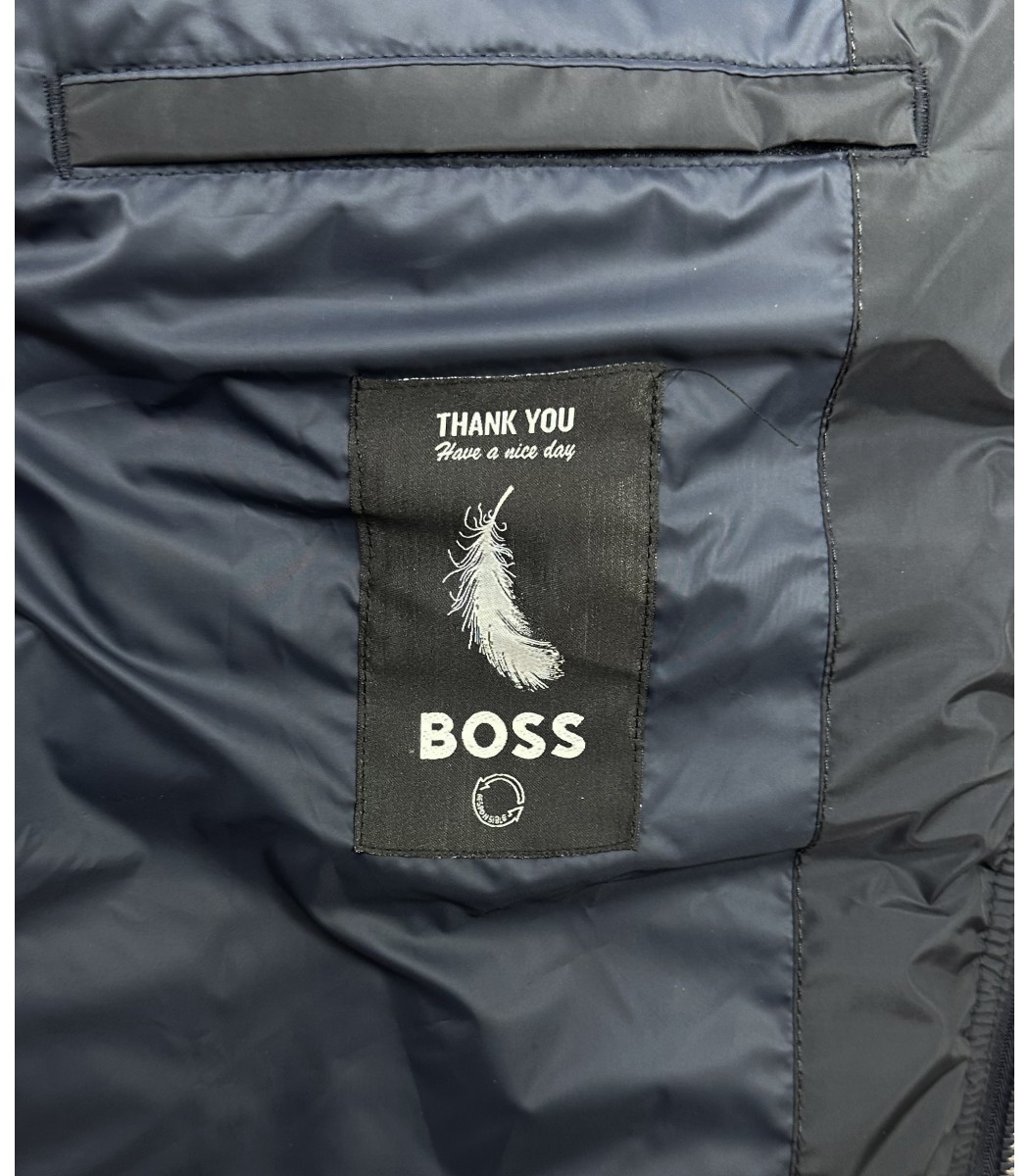 Купить - Темно-синий пуховик Hugo Boss HB-307-HB-307 - в интернет ...