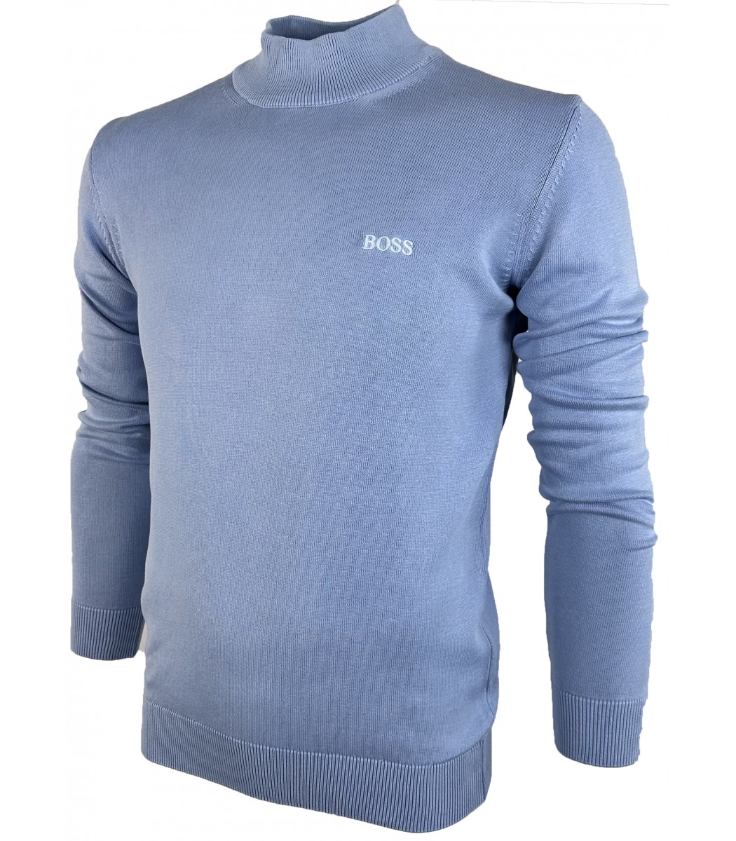 Купить - Голубая водолазка Hugo Boss 1969-6-1969-6 - в интернет ...