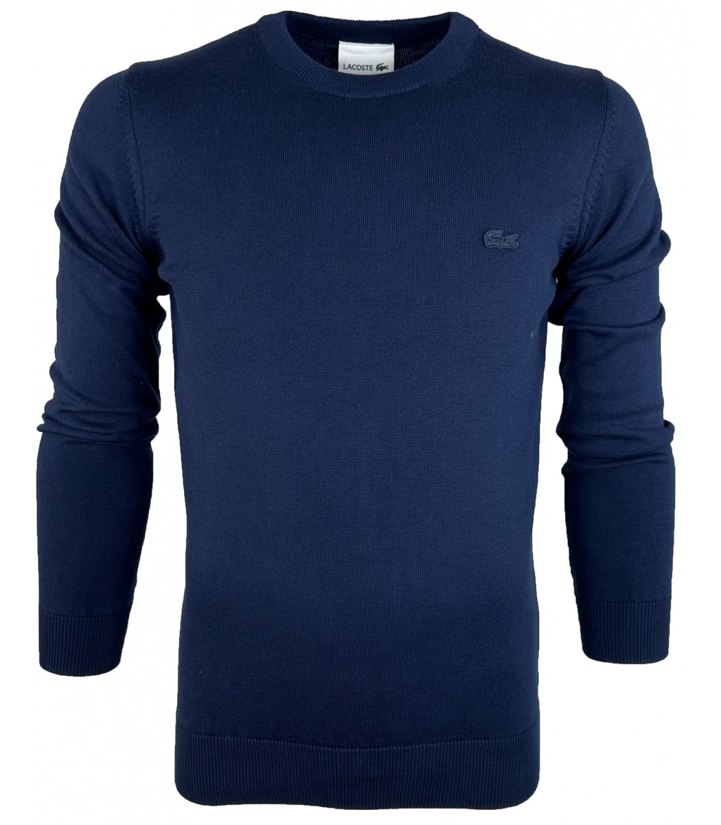 Купить - Темно-синий джемпер Lacoste 1453-2-1453-2 - в интернет ...
