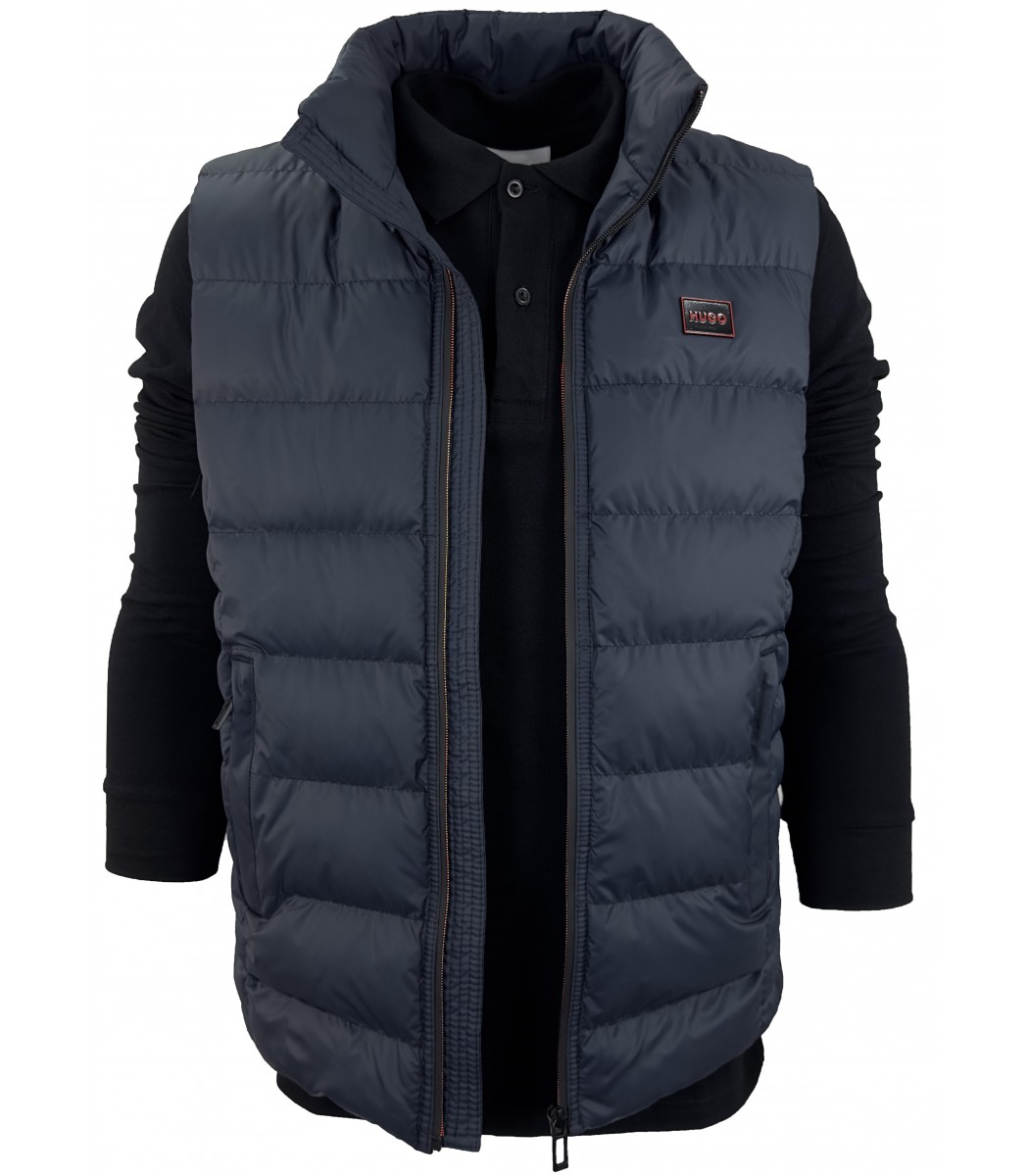 Купить - Темно-синяя жилетка Hugo Boss HB-861-2-HB-861-2 - в интернет ...