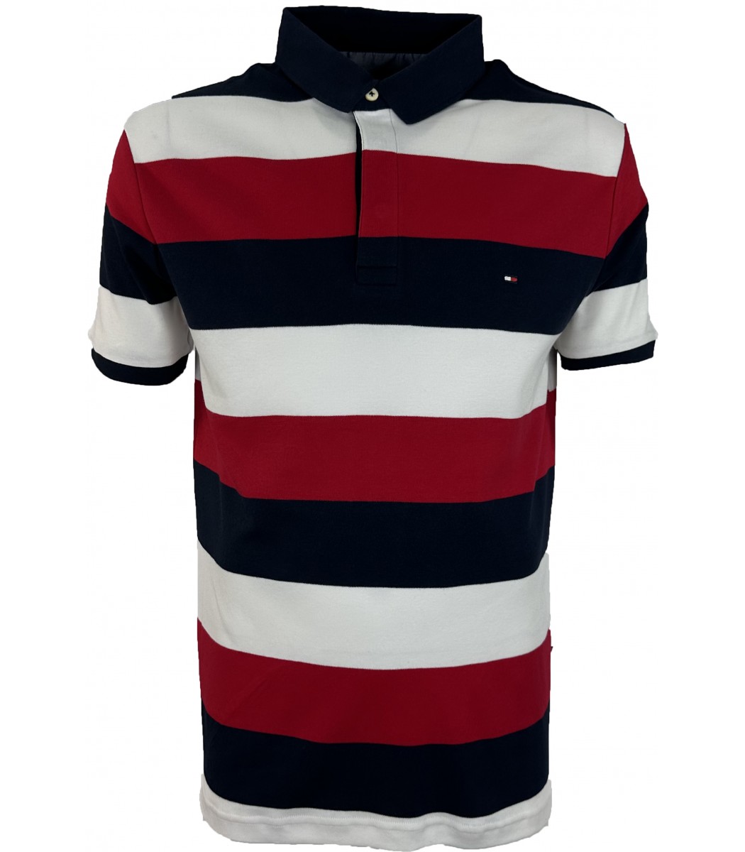 Купить - Красная футболка поло Tommy Hilfiger 15-232-6-15-232-6 - в ...