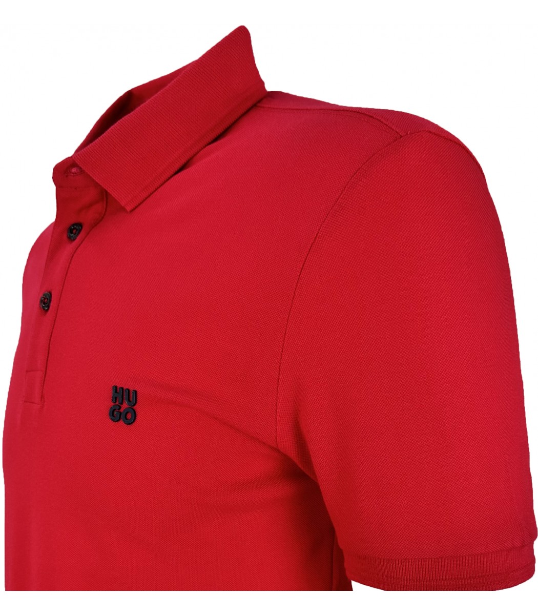 Купить - Красная футболка поло Hugo Boss 15-269-6-15-269-6 - в интернет ...
